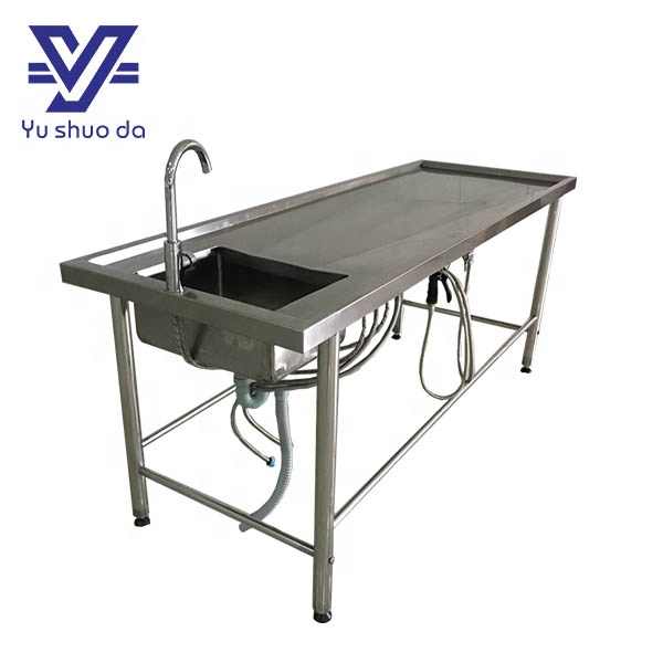 Funeral Products Corpse Dead Body Washing Table - Stainless Steel 304 ...