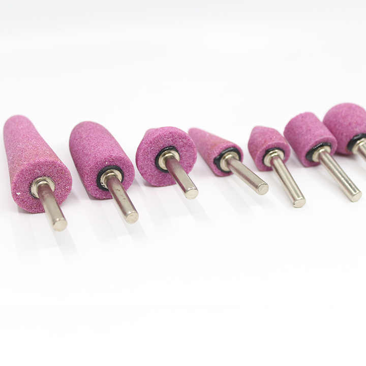 Pink Stones REAMER Shank Mounted Stone Grinding Stainless Steel 6mm ...