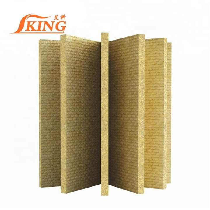 ISOKING Wholesale Insulation Mineralwool Panel 100mm Fire Rated Rock Wool