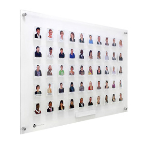 Wholesale acrylic staff photo boards With Nice Distinctive Designs ...