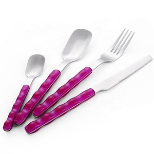 Wholesale flatware with yellow plastic handle Essentials that Make ...