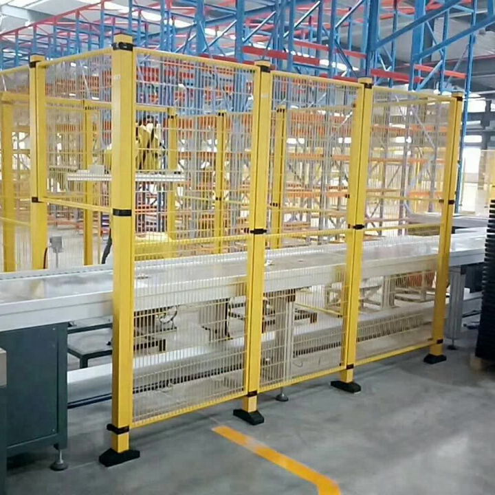 High Security Machine Robot Guard Fencing - Warehouse Fence Panel