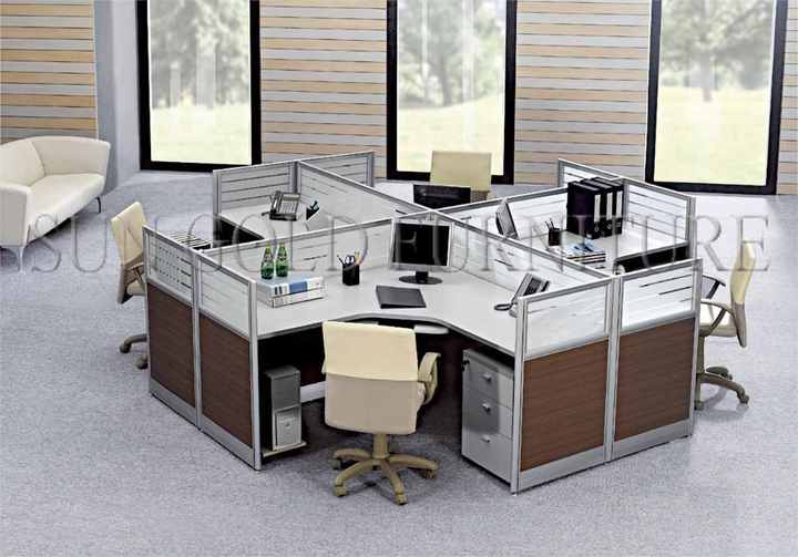 Modern Office Desks - Modular Call Center Workstations