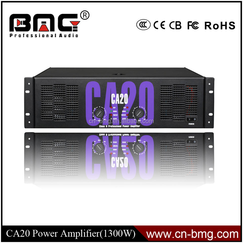 CA20 Power Amplifier - Professional Sound for Stage Performance