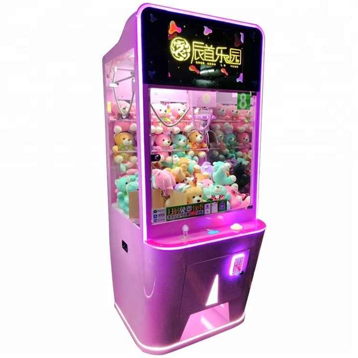 Fashion Plush Toy Vending Machine Adult Crane Claw Catching Machine ...