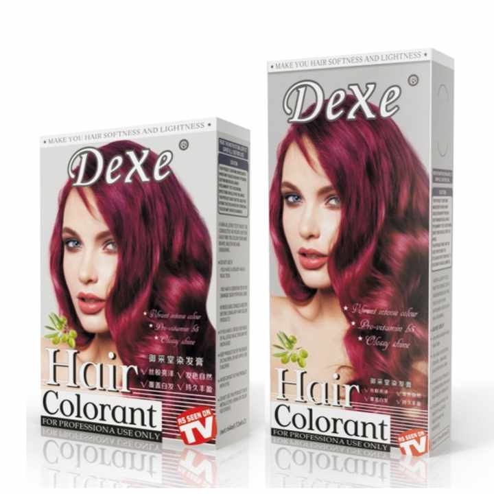 Dexe Subaru Hair Color Cream - Natural, Long-Lasting Dye