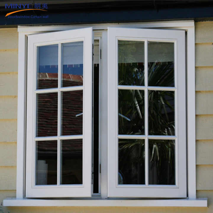 Cheap Price Aluminum Casement Windows with Double Glaze