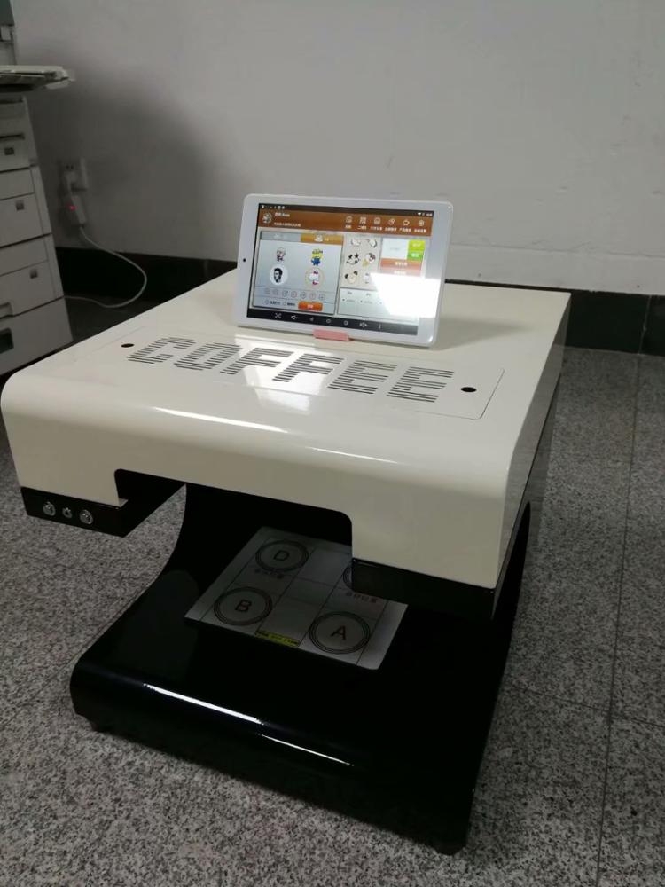Coffee Printer - Coffee Foam Printer Machine - Automatic Multicolor Inkjet