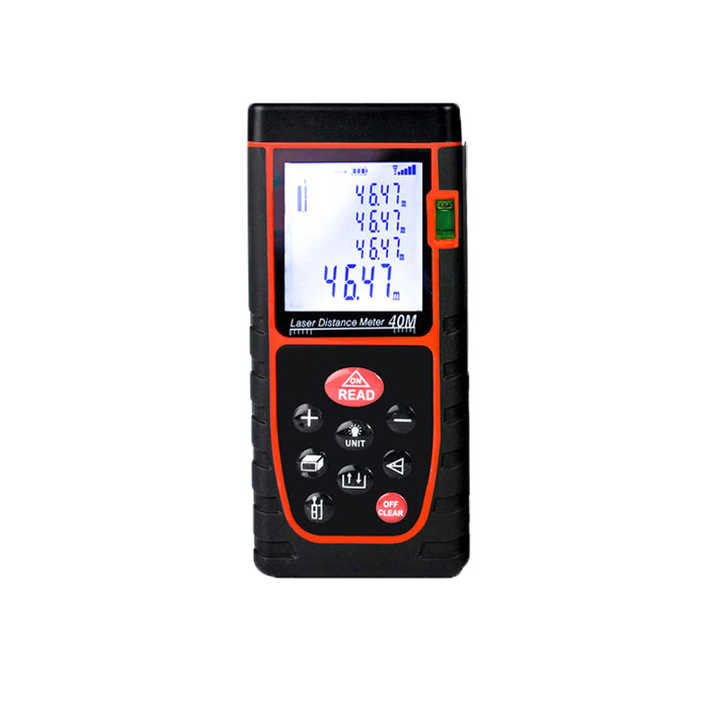 Handheld Laser Meter Distance Measuring Mini Laser Distance Meter Range ...
