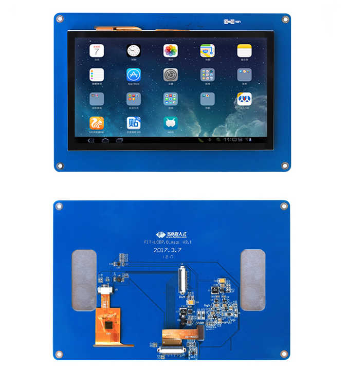 7-inch MIPI Display with Capacitive Touch for IMX8 SBC