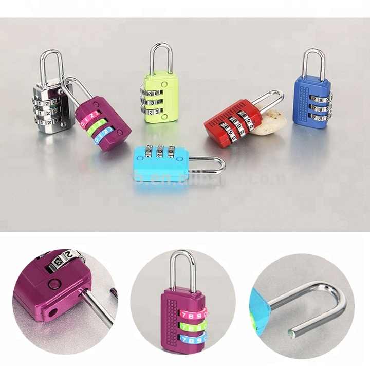 Hot Sale Lock Reset Zinc Alloy 3 Digit Code Lock Price Safety Keyless ...