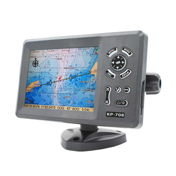 KP-708 Marine Electronics GPS Chart Plotter with Built-in Antenna