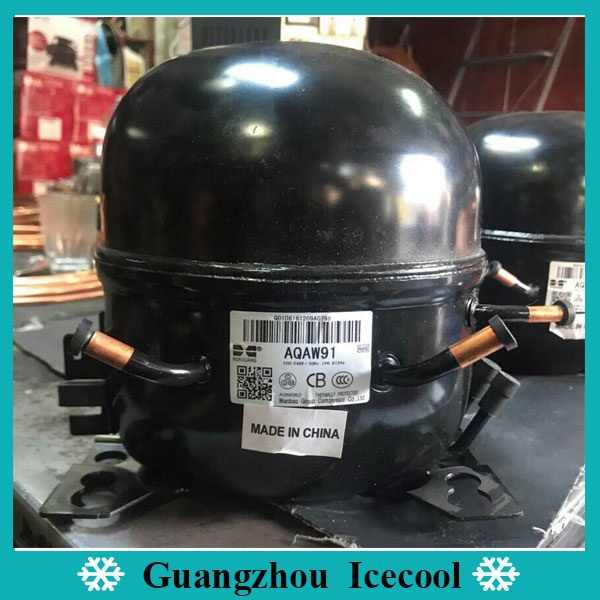 Big 1/4HP R134a Copper Wire Compressor Wanbao AQAW91
