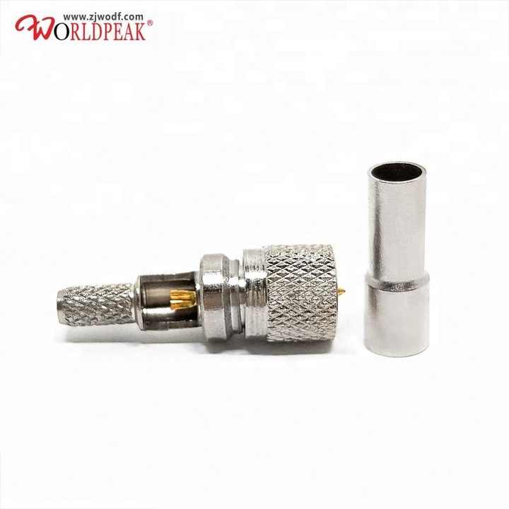Nickel Plating Microdot 10-32 Waterproof M5 UNF Connector Male Plug ...