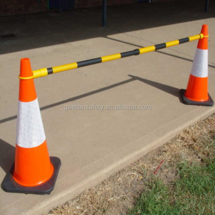 length230mm road barricade PVC retractable pole barriers| Alibaba.com