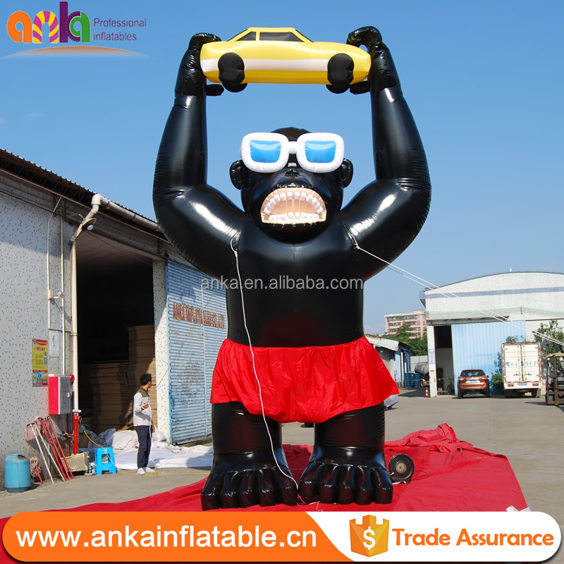 Giant Advertising Inflatable Gorilla - Custom & Durable