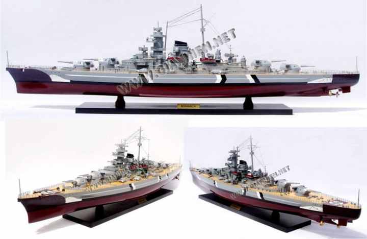 BISMARCK WAR SHIP MODEL - WOODEN SHIP MODEL by GIA NHIEN CO., LTD