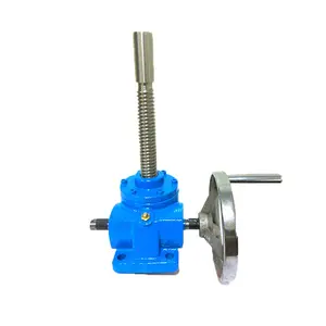 swl2.5 manual de turbina de gusano reductor mesa elevación mecánica ...