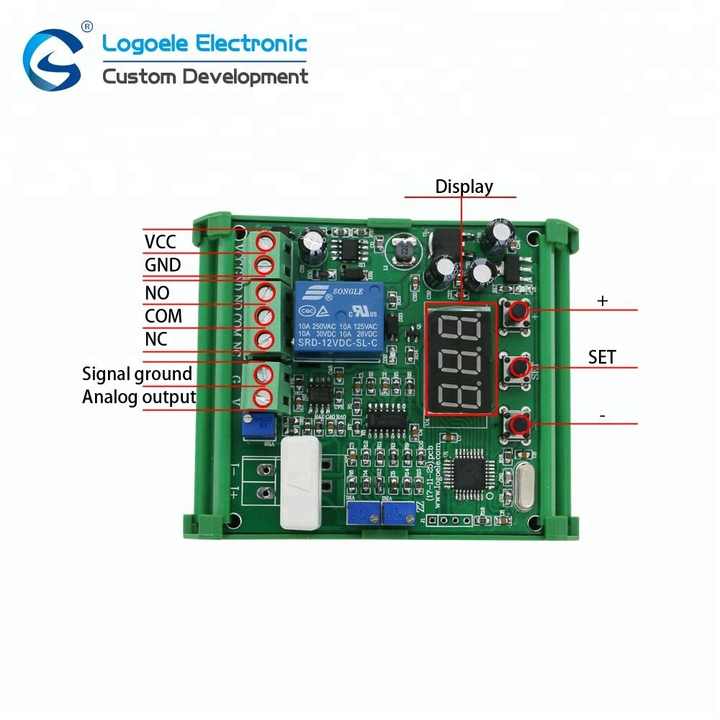 Linear Analog Output Overcurrent Module 50a Hall Effect Sensor