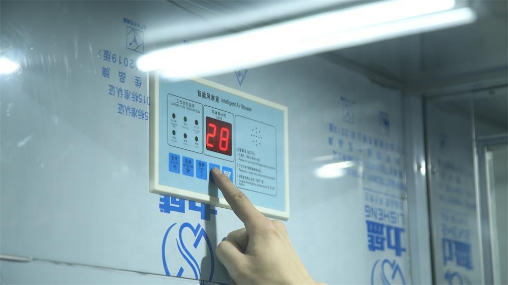 Dust-free stainless steel air shower room air purification equipment ...