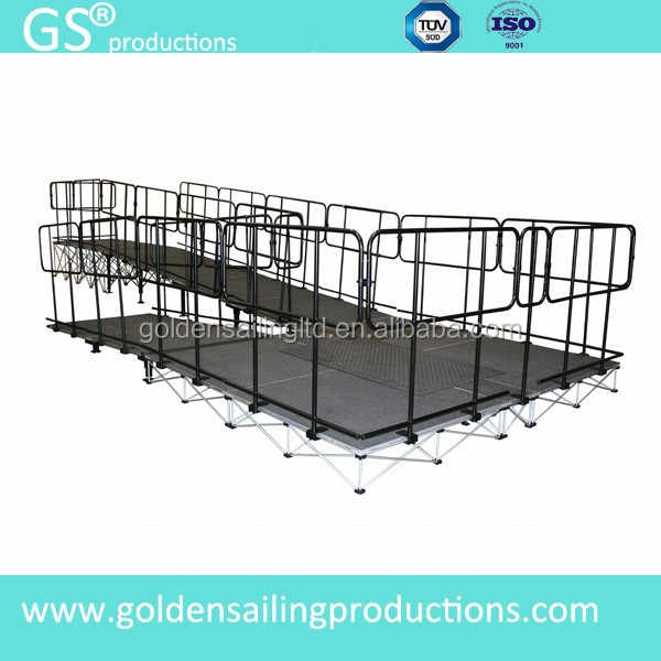 Collapsible Riser Stages - Portable and Versatile Solutions