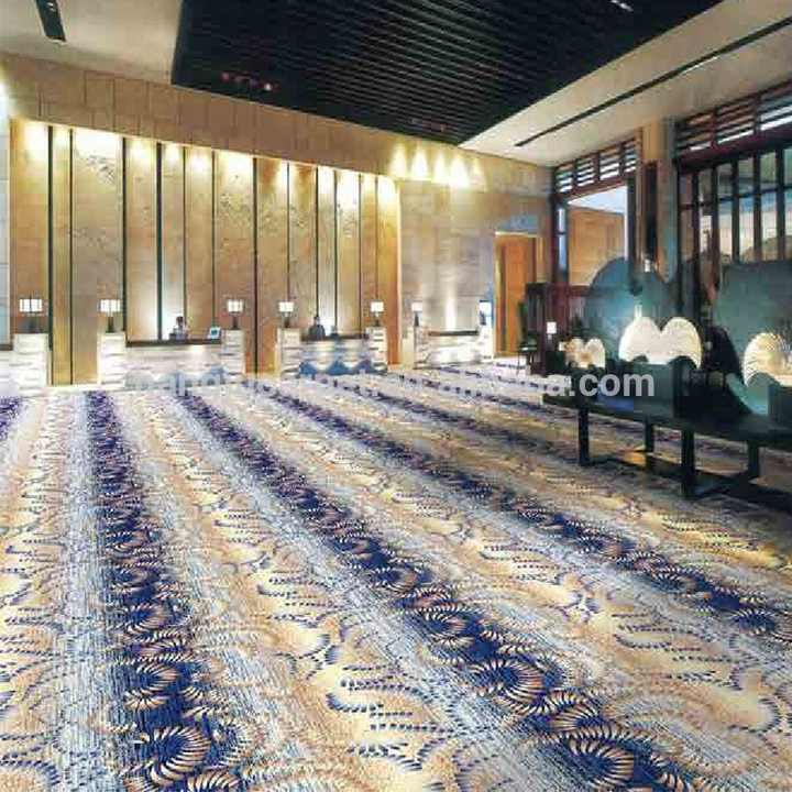 Fireproof Axminster Wall to Wall Banquet Hall Carpets