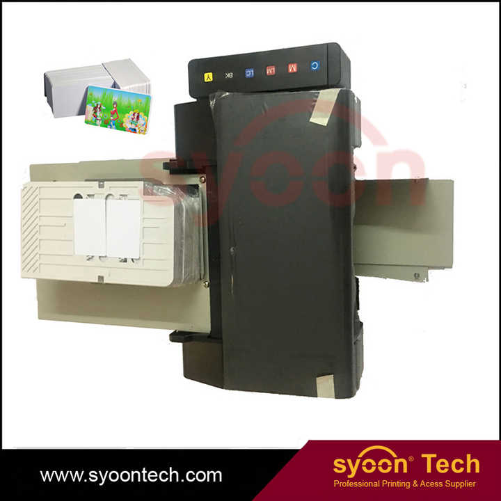 Automatic double sided id card Printing Machine with 51pcs tray for ...