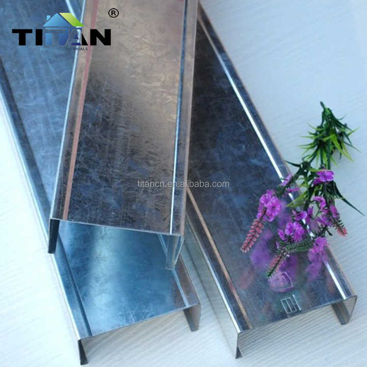 Light Gauge Steel C Channel Sizes - TITAN Metal Profiles