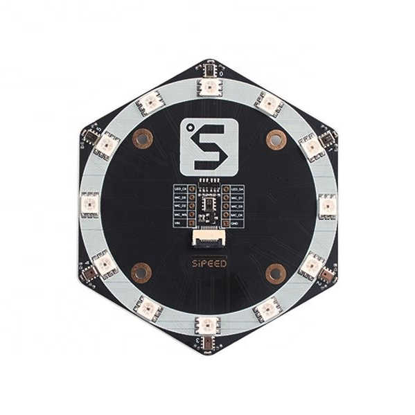 Sunhokey Sipeed 6+1 Mic Array Sound Source Localization Beamforming Speech Recognition ...