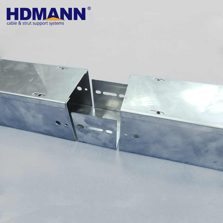Hot Dip Galvanized Cable Trunking with Cover & Accessories