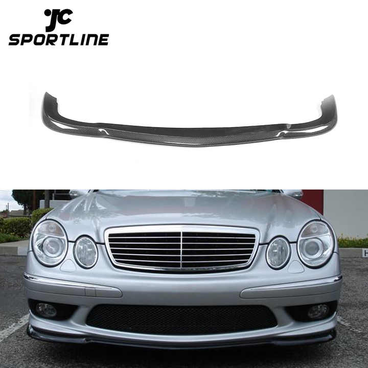 W211 CARLSSON Carbon Fiber Front Lip for Mercedes Ben Z