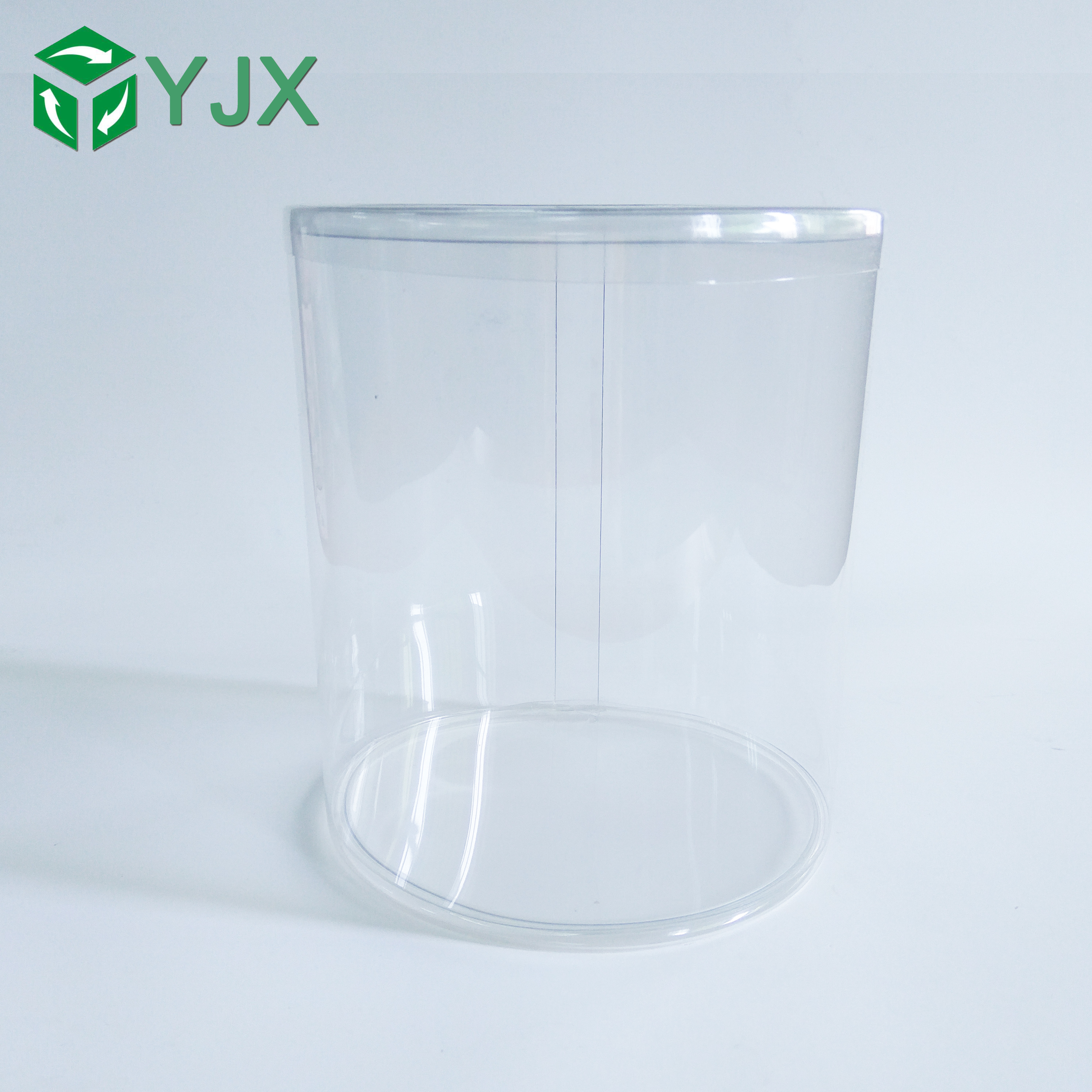 Large Clear Plastic Cylinders and Lids | Durable Food Storage