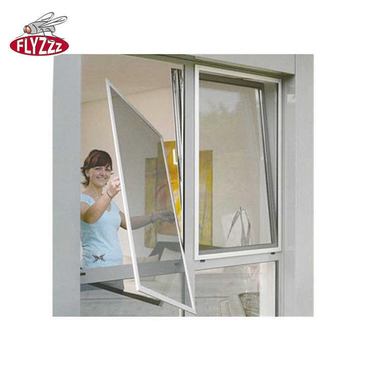Customized size diy single hung install fixed screen window with ...