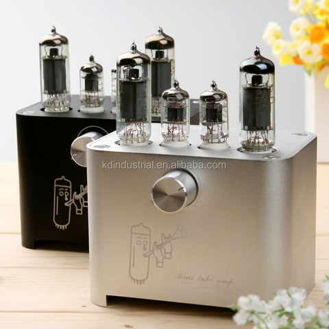 Small Mini Tube Amp Audio Amplifier APPJ EL84 12AX7B - RCA Input ...