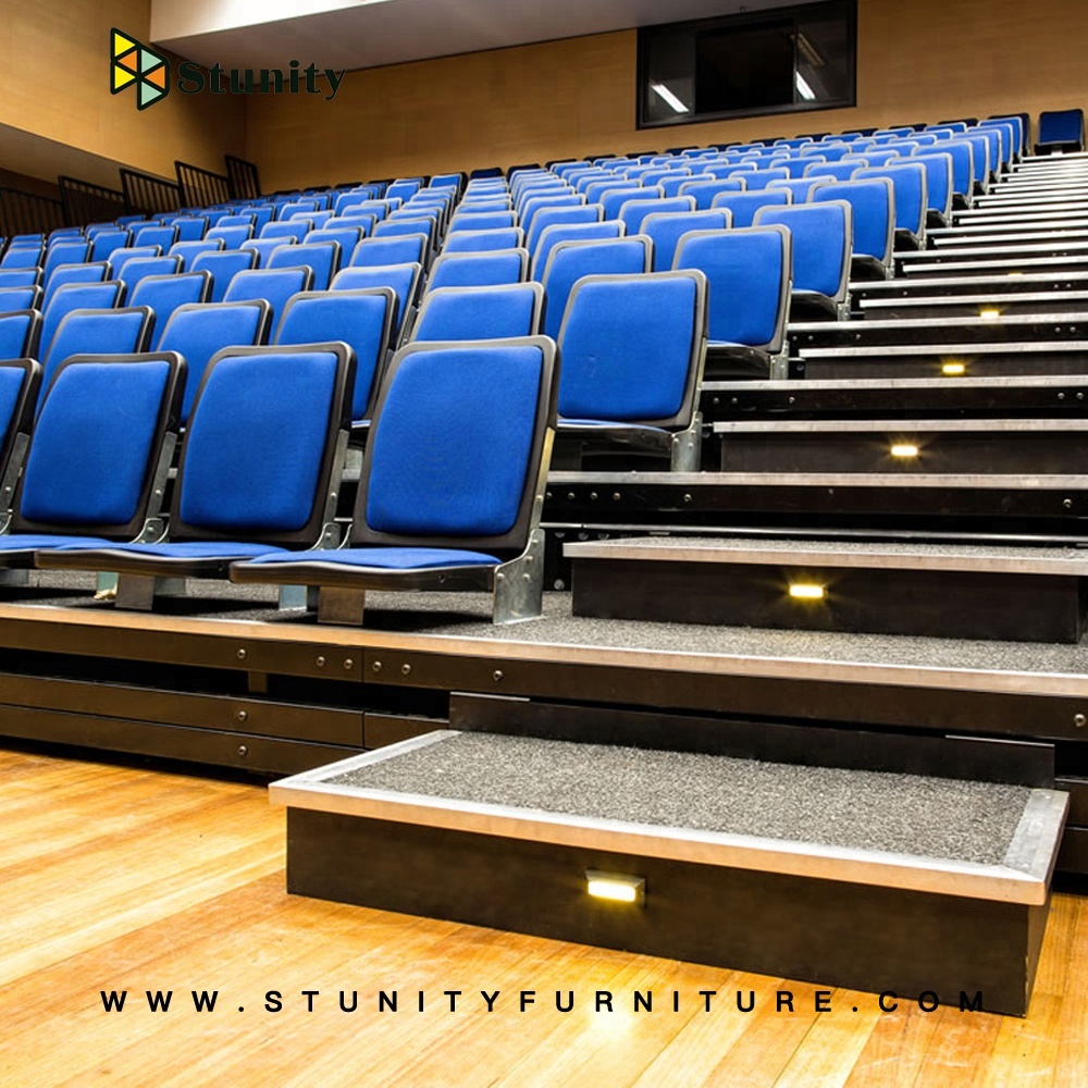 Retractable Seating - Indoor Telescopic Bleachers System