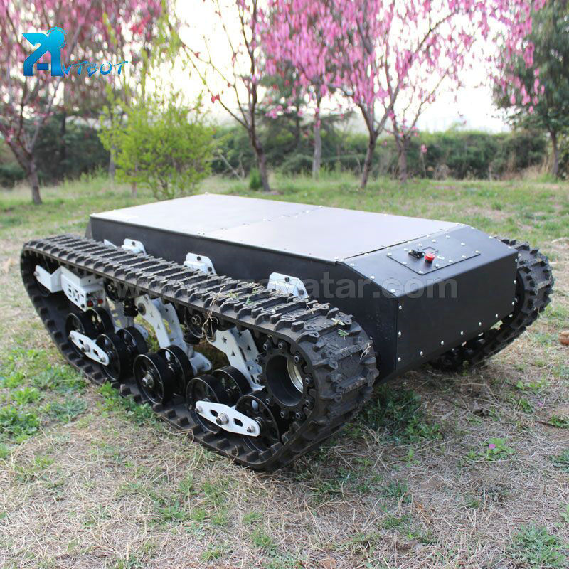 200kg Payload Avt-17t Delivery Crawler Robot Chassis Rubber Tracked ...