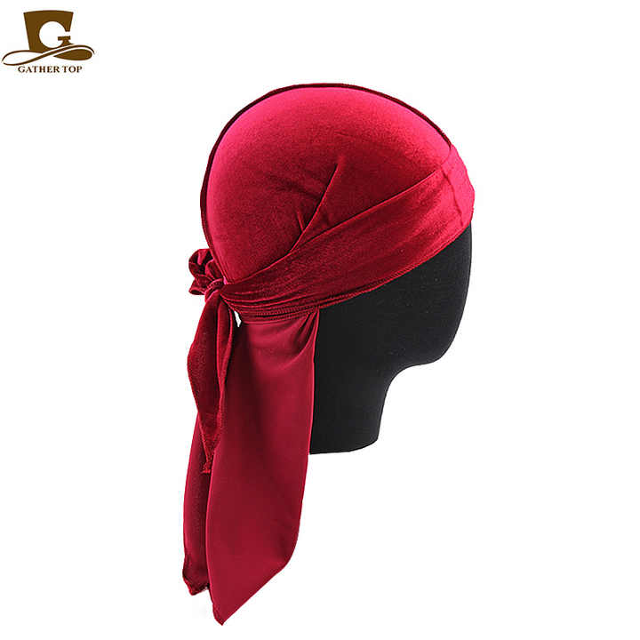 Korean Velvet Doo Rags - Stylish & Versatile Accessories