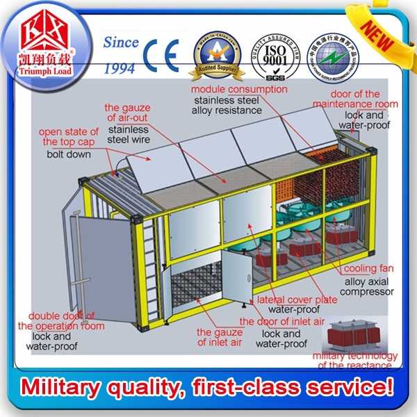 3 Phase AC Variable Resistive Load Bank for Generator Testing