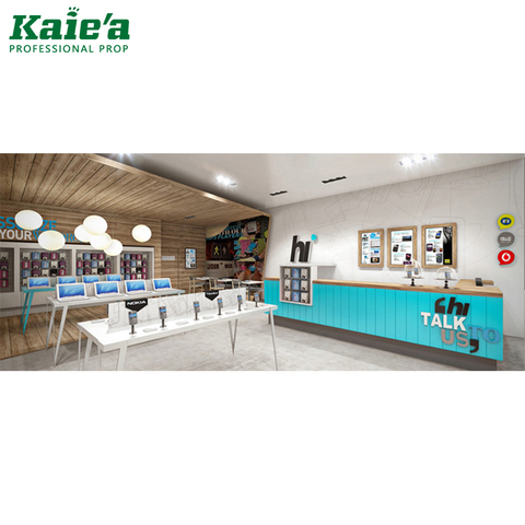 Custom Laptop Retail Display Table for Modern Shopping Environments ...