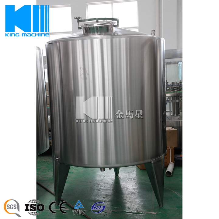 SUS304 Stainless Steel Water Storage Tank for Mineral Water Production ...