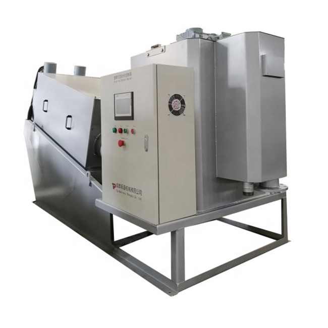 Multi-plate Screw Press for Efficient Sludge Dewatering