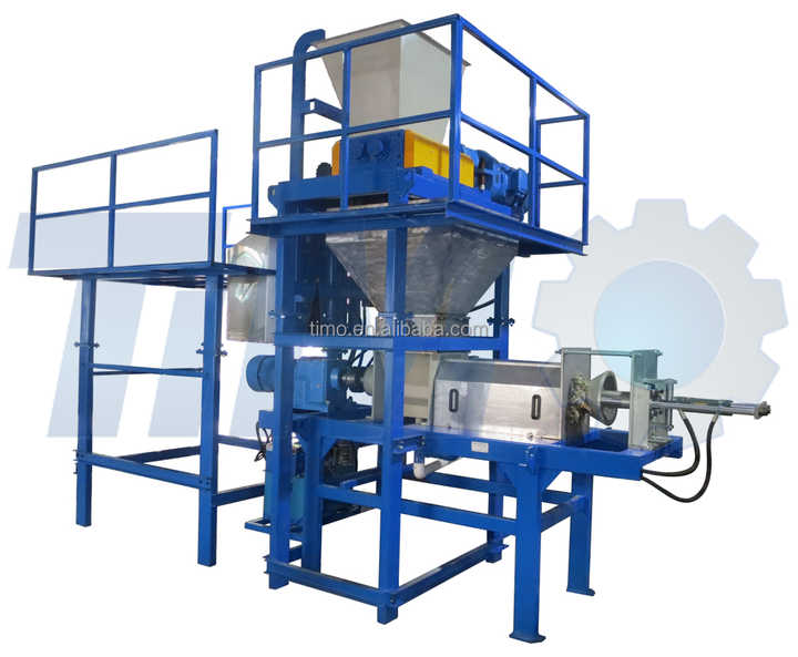 Food Organic Kitchen Waste Package Crusher Machine