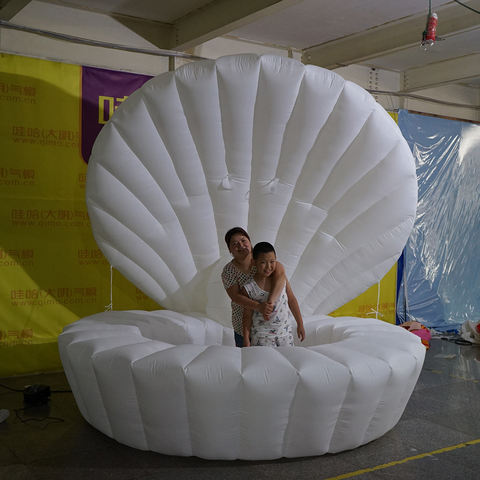 Inflatable Blue Sea Shell Light Seashell - Buy Inflatable Seashell ...