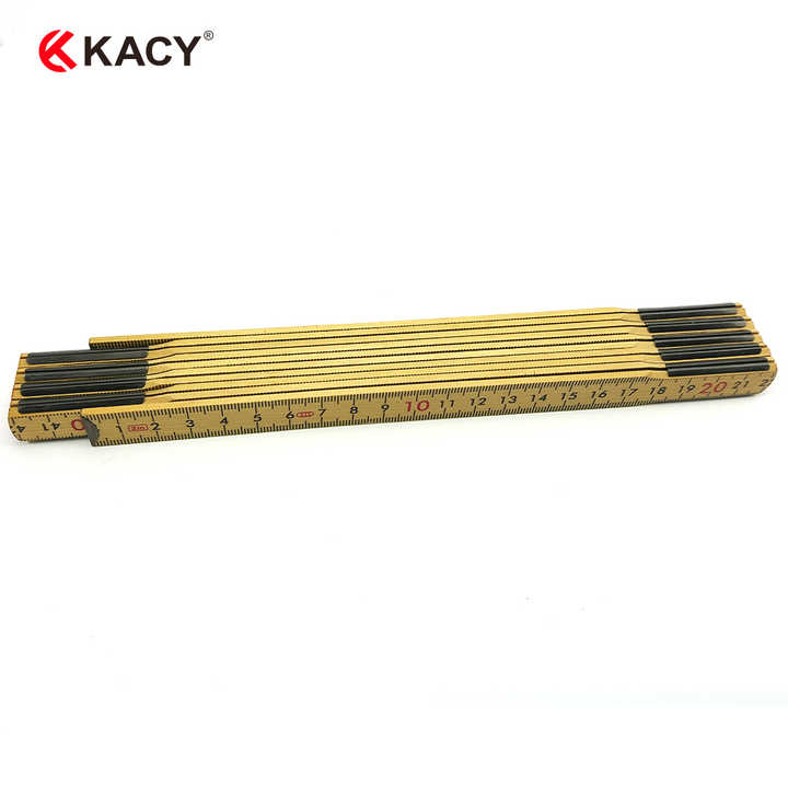 High Quality 2 Meter Wood Folding Yardsticks - Precision