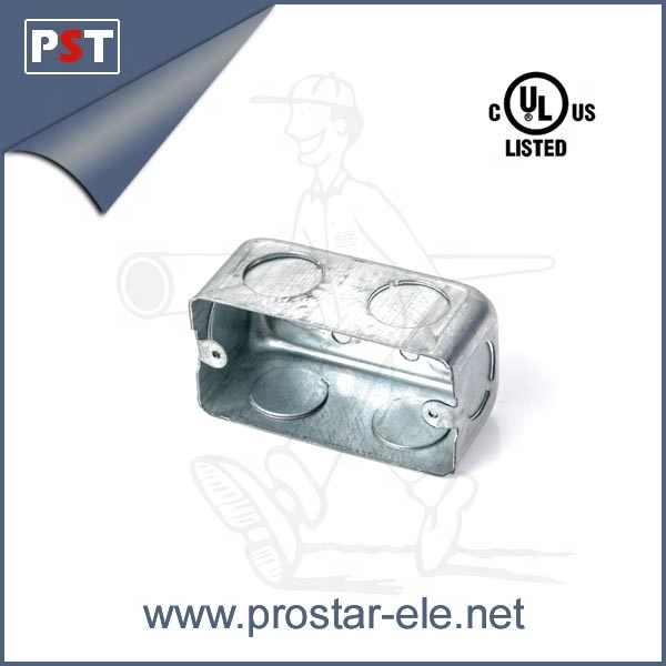 4x2" Rectangular Caja Electrica Metal Junction Box - PST
