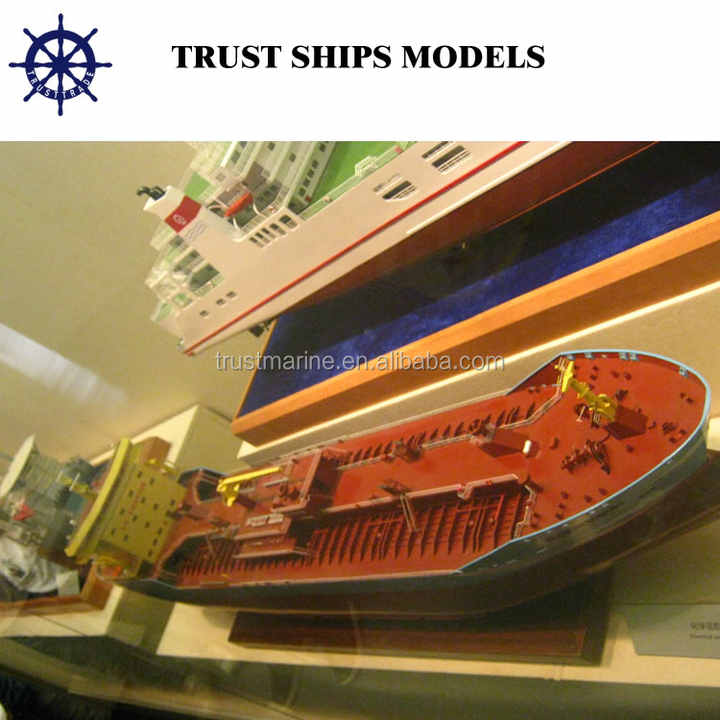 Miniature Scale Oil Tanker Ship Model - Perfect Business Gift