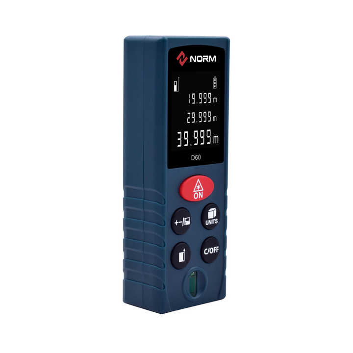 40m 60m 80m 100m Digital Laser Distance Meter Rangefinder Distance Area ...
