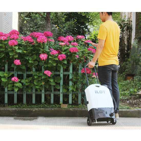 Ilot Never Pump Battery Operated Backpack Sprayer for Lawn and Garden
