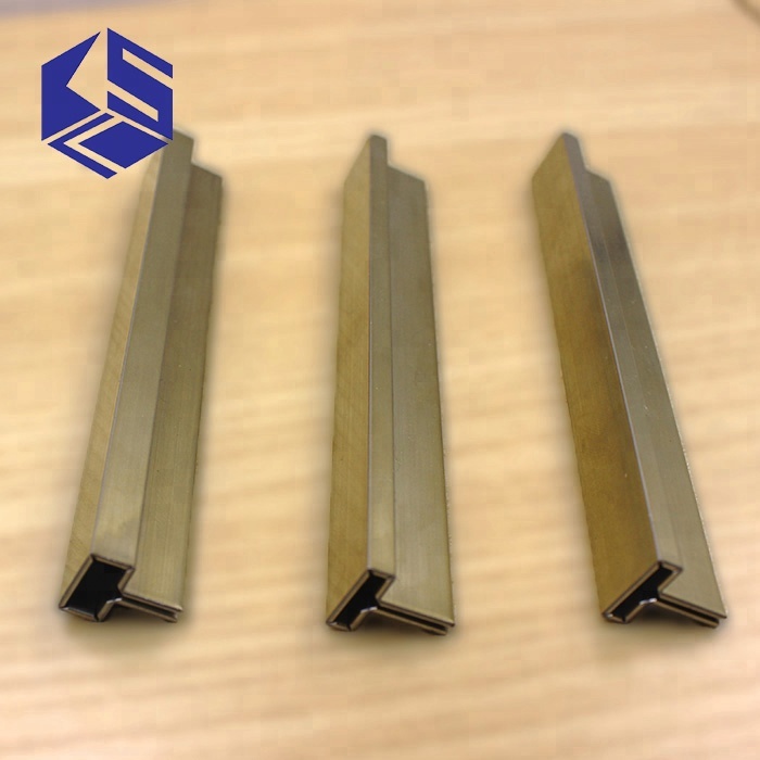 Buy Stainless Steel Floor Dividing Strips L-Shaped Profile Design ...