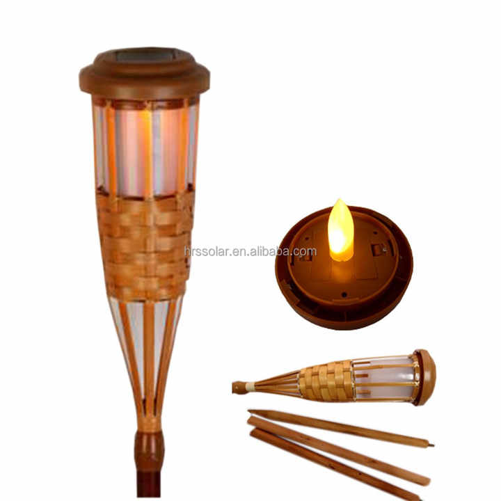 Solar Tiki Torches - Illuminate Outdoor Spaces Efficiently